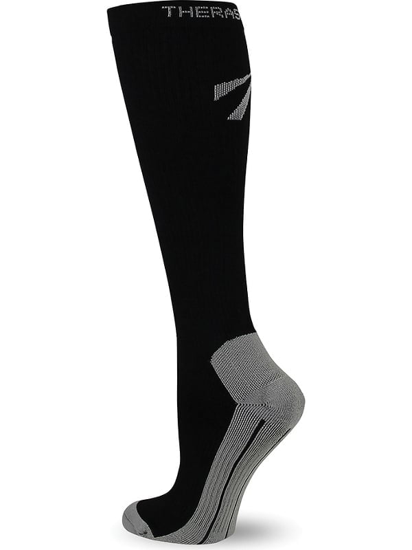 Therafirm by Cherokee Unisex 15-20 mmHg Compression Knee High Recovery ...