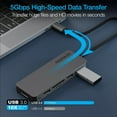 Naztech MaxDrive7 Universal USB-C Adapter Hub (15593-HYP) - Walmart.com