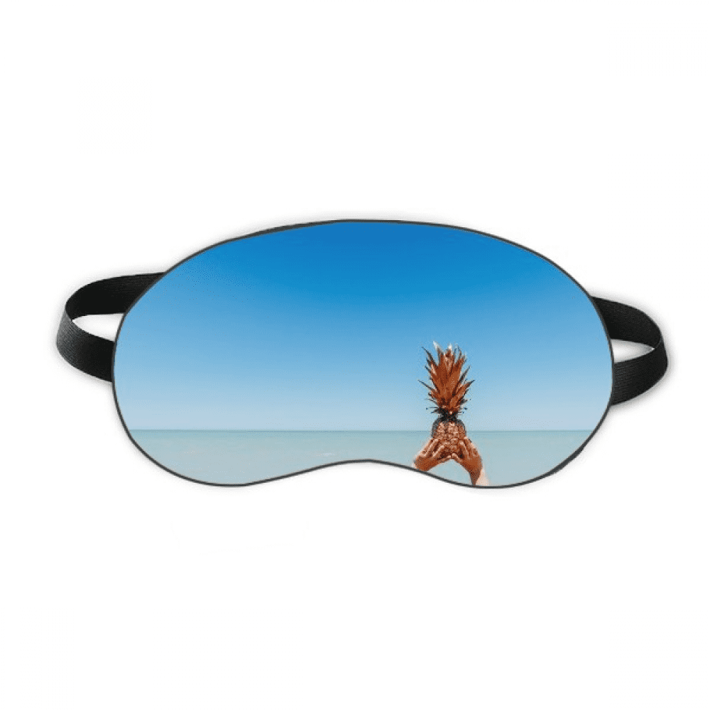 Ocean Sand Beach Pineapple mar luz foto Máscara de sueño | Walmart en línea