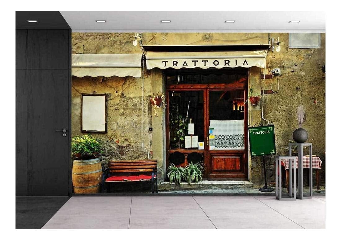 Wall26 Italian Restaurant - Removable Wall Mural | Self-Adhesive Large ...