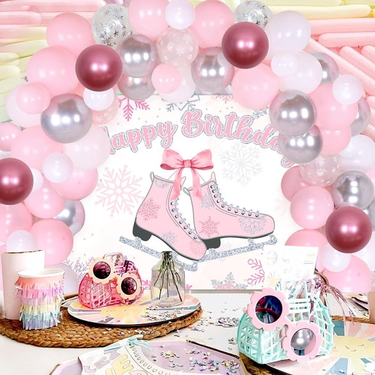 Figure Skating Party Decorations 1,200+ Ice Skating Party Stock