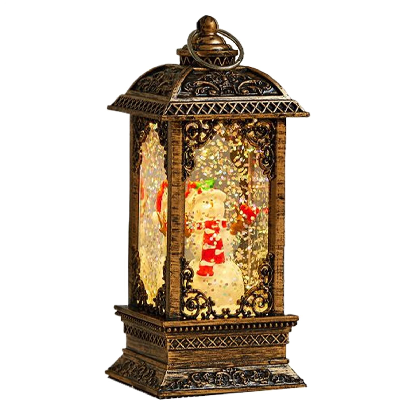 Click here for Unbranded Christmas Snow Globe - Hexagonal Cone-Sh... prices