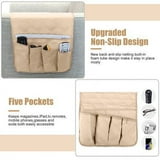 Anti-Slip Armrest Caddy Pocket Organizer for Sofa Couch Chair Recliner ...