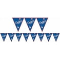 Dodgers Baseball Sports Theme Party MLB 12 Foot Paper Pennant Banner ...