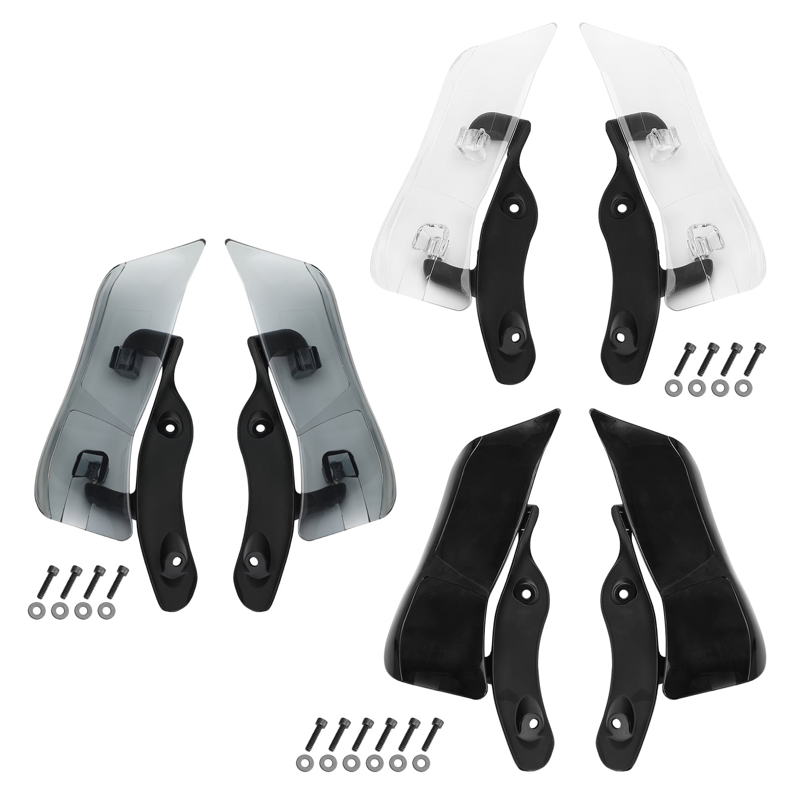 Adjustable Upper Fairing Side Wind Air Deflector For Road Glide 2015 ...