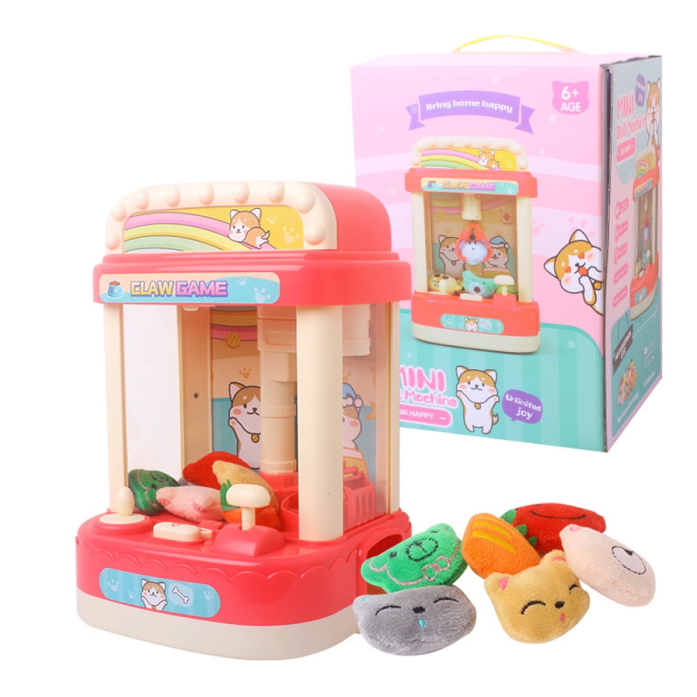 Buy Openuye Kids' Claw Machine Catching Dolls Mini Toys Music Operated ...