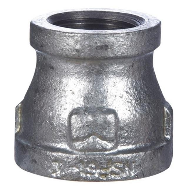 Mueller 511-374BG 1.5 x 0.75 in. Galvanized Iron Reducing Coupling ...