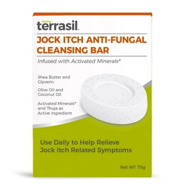Terrasil Antifungal Soap Bar, Medicated Body Cleansing Bar with ...