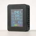 Air Quality Monitor Detector With CO2 TVOC HCHO Temperature Humidity ...