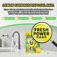 50 Count Garbage Disposal Cleaner and Deodorizer – Sink Odor Eliminator ...