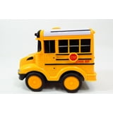 Speed Racers School Bus RC Toy Car For Kids With Steering Wheel Remote ...