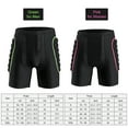 Women's Hip Butt Protection Padded Shorts Armor Hip Protection Shorts ...