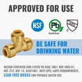1/2 Inch Tee, Push Pex Fittings 1/2 Inch, 1/2" T Fittings, No Lead ...