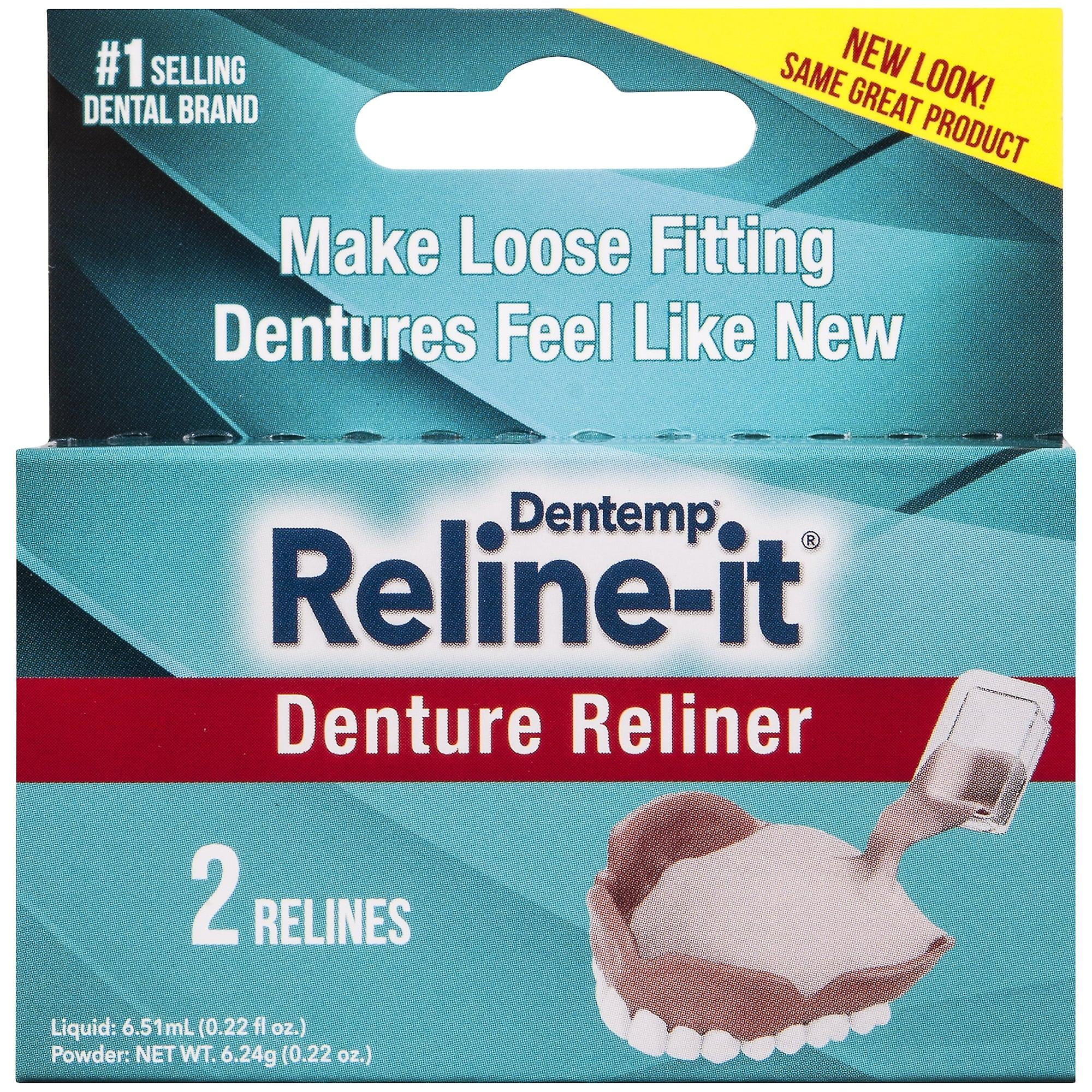D.o.c. dentemp reline-it denture reliners, 1 kit | Bodega Aurrera en línea