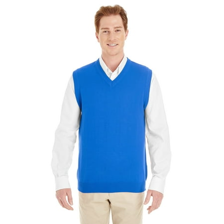Harriton Men's Pilbloc™ V-Neck Sweater Vest - Walmart.ca