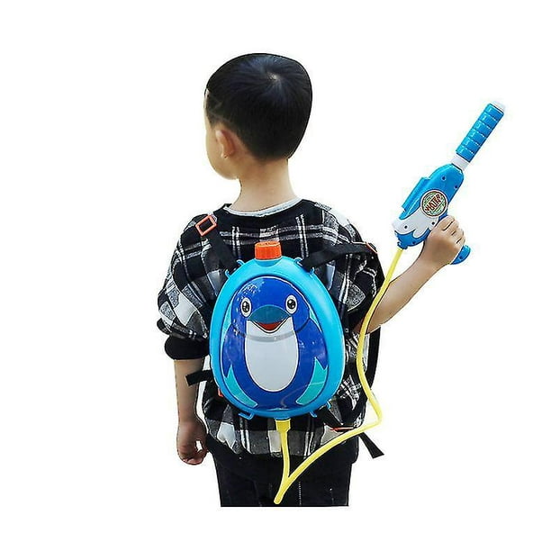 Pull Water Gun Backpack Water Blaster For Kids-water Shooter- Summer ...