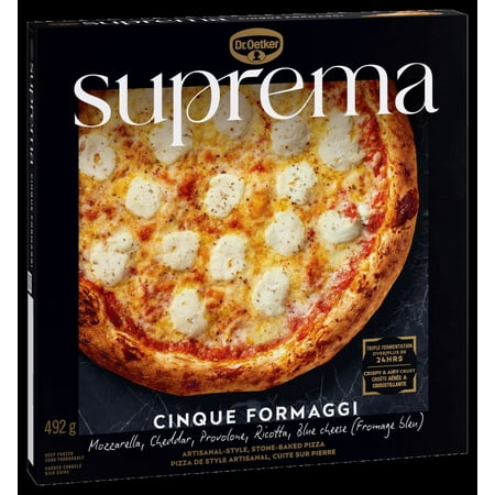 Dr. Oetker Suprema Cinque Formaggi Frozen Neapolitan Pizza - 492G ...