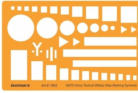 FineArt NATO Troops Movement Army Tactical Military Map Marking Symbols ...