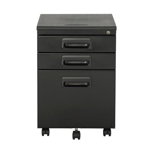 Calico Designs Metal Rolling 3-Drawer Vertical Filing Cabinet - Walmart.com