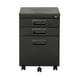 Calico Designs Metal Rolling 3-Drawer Vertical Filing Cabinet - Walmart.com