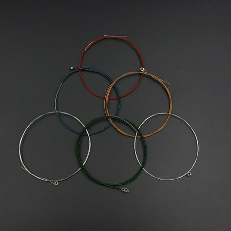 justharion 12 Pieces A105 Folk Guitar Strings Musical Instrument ...
