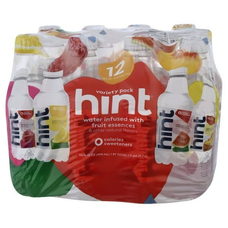 ((Use By 01/18/2025))Hint Water Fruit Stand Variety Pack ,3 Bottles Each of: Peach, Raspberry ...