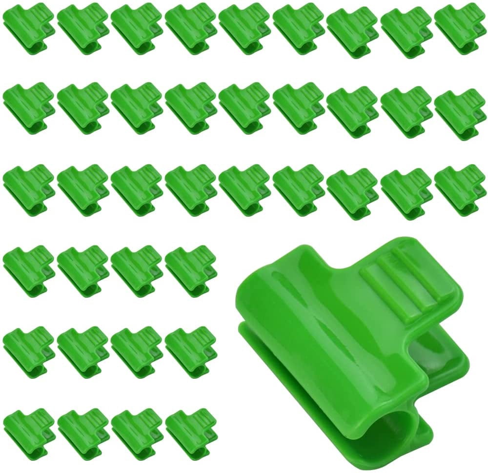 40 Pcs Greenhouse Frame Clips Fixed Greenhouse Pipe Clamp Shading Film ...