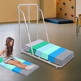 Rest Mat Trolley Storage Cart, Teaching Rolling Cart for Sleeping Mats ...