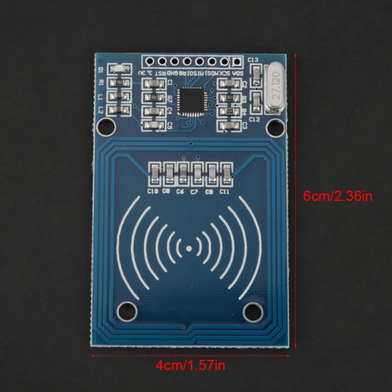Módulo RFID, 5 piezas/juego Módulo lector de tarjetas RFID Módulo sensor RFID optimizado para la ...
