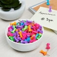 Pen+Gear Neon Multi-Color Push Pins Thumb Tacks 100 Count for Cork ...