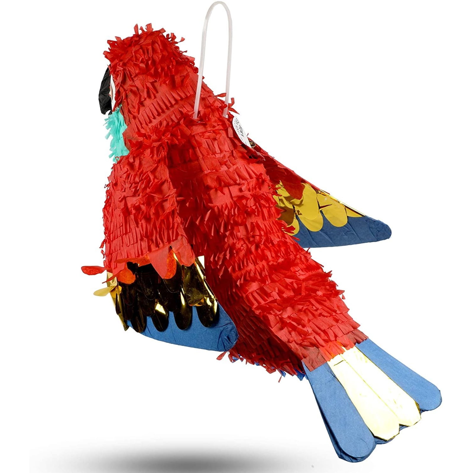 Small Parrot Bird Pinata for Kids Pirate Birthday, Tropical Hawaiian ...
