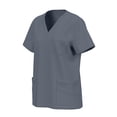 Women Nursing Scrubs Tops Housekeeping Uniform 2026 Women's Scrub Tops ...