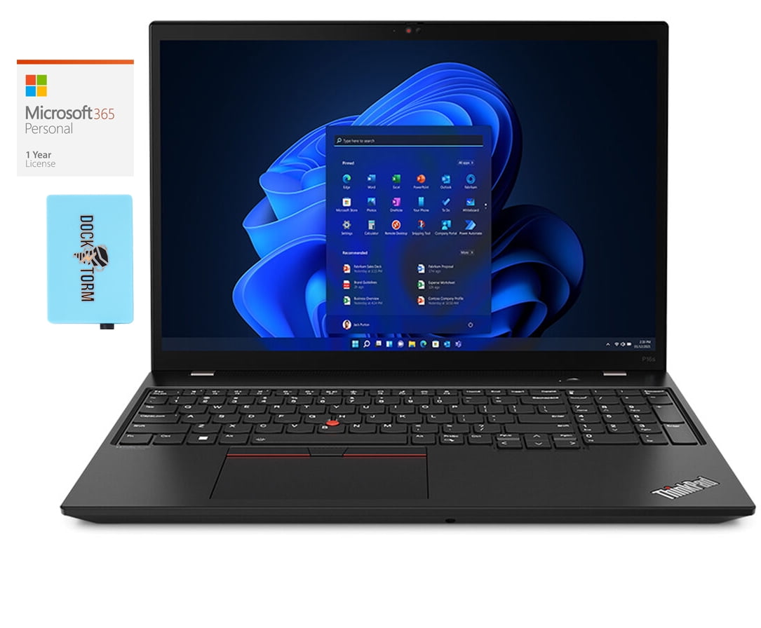 Lenovo ThinkPad P16s Gen 1 Workstation Laptop (Intel i7-1260P 12-Core ...