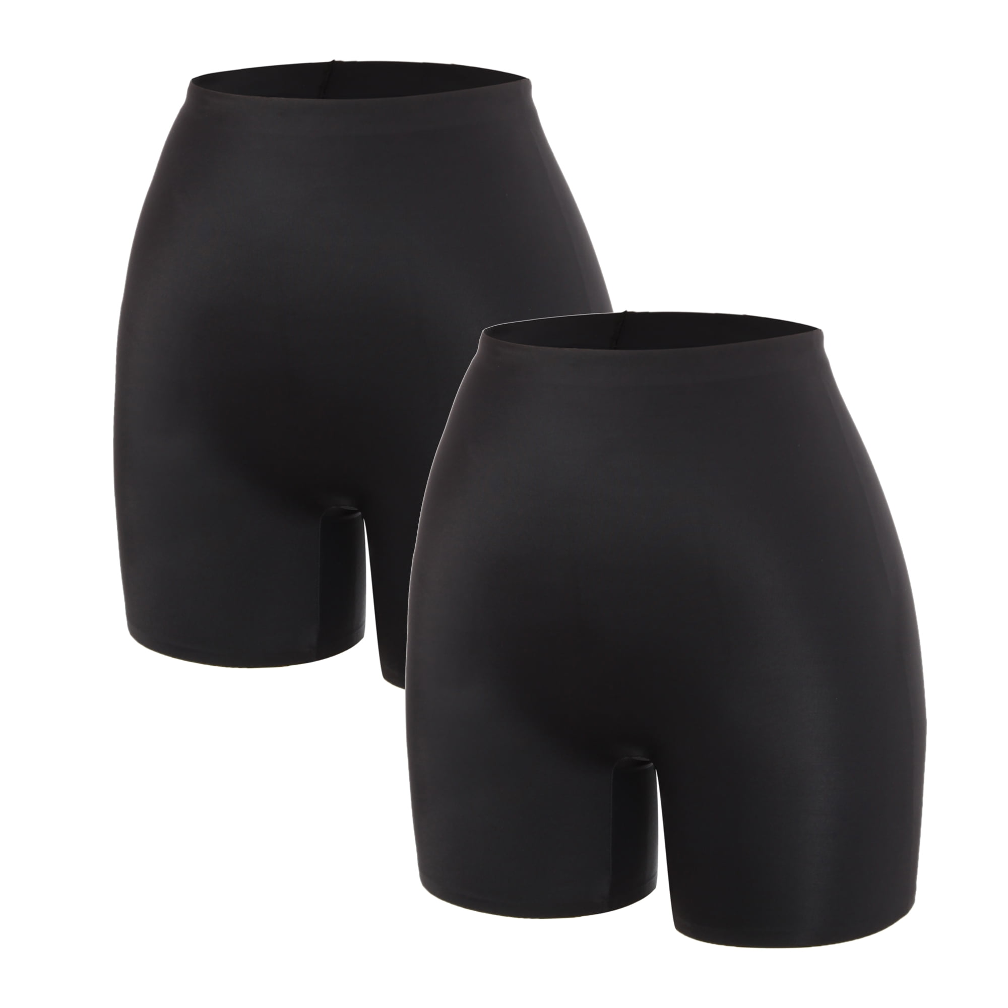 SHAPEVIVA Seamless Shaping Boyshorts Panties for Women Tummy Control ...