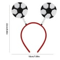 Hot On Sale New Football Headband European Cup Football Themed Party Decoration Supplies Fan