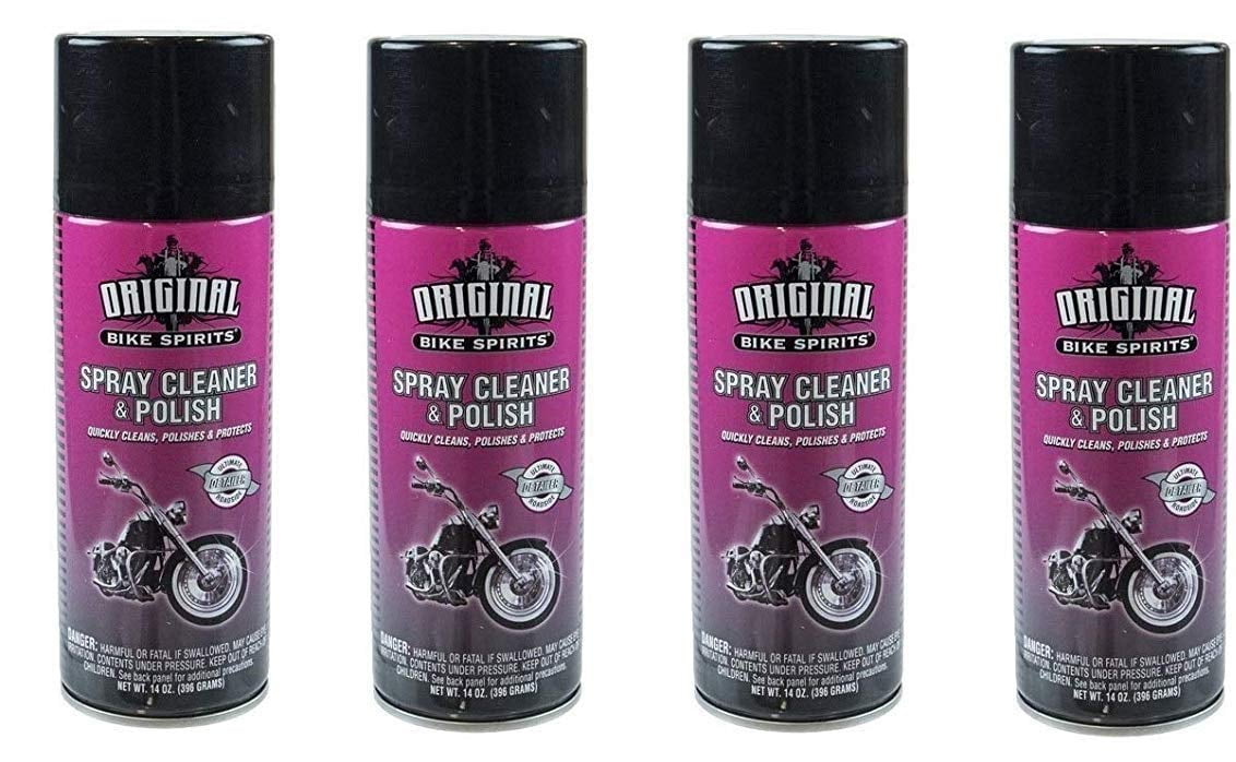 Bike Spirits Original Spray Cleaner Polish 14oz can 4 PACK - Walmart.com