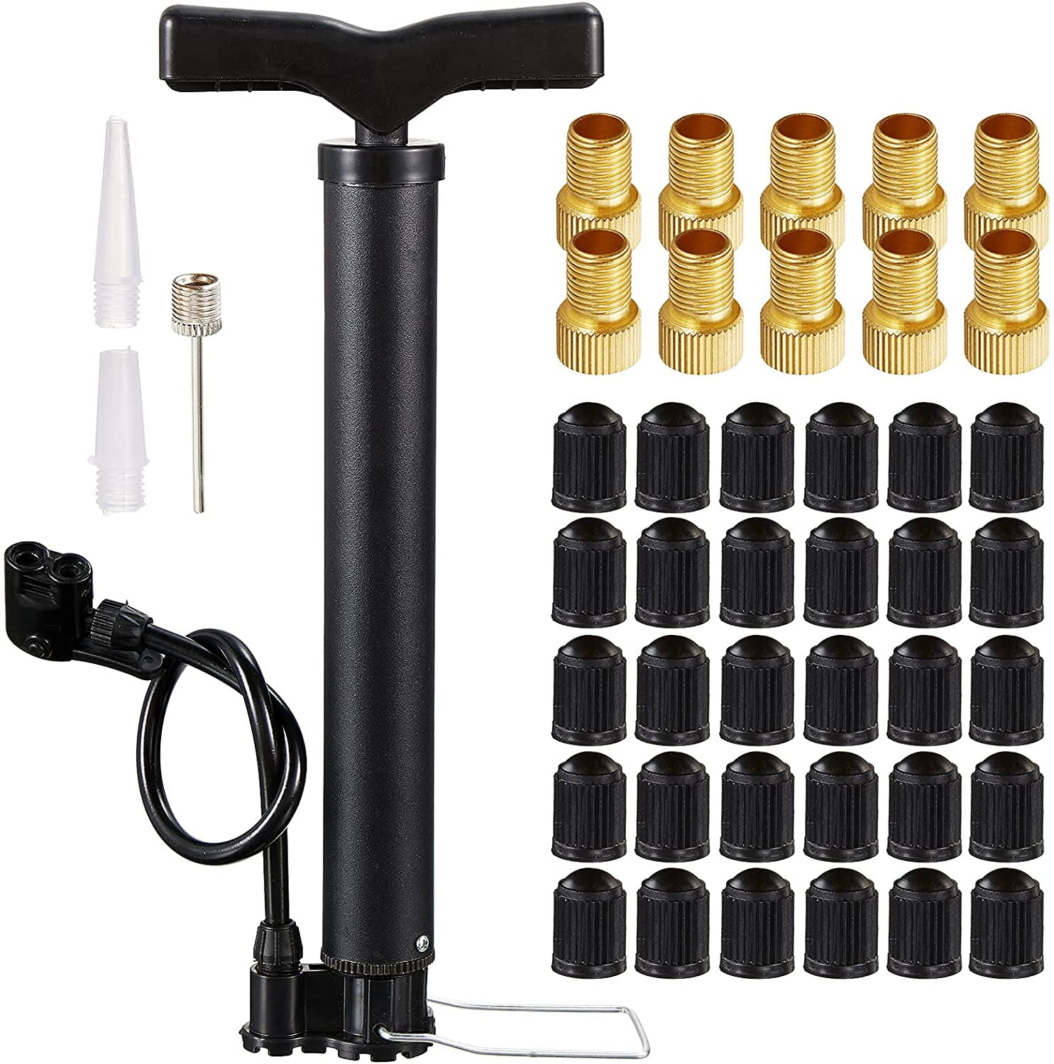 41 Pieces Cycling Tire Tools Include Portable Bicycle Tire Pump Mini ...
