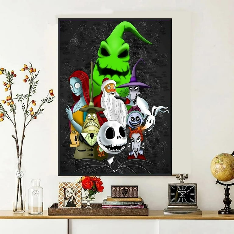 Diy Painting Jack And Sally The Nightmare Before
