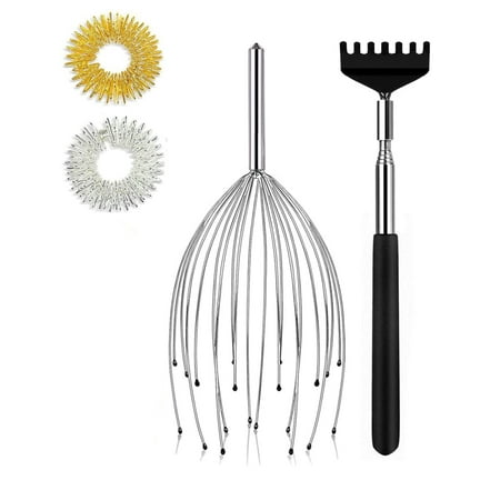 Head Massage And Back Scraper Enhanced With 20 Claws Scraper With ...