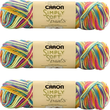 Caron Simply Soft Paints Yarn-Baby Brights, Multipack Of 3 - Walmart.com