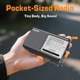 XHDATA D-219 Compact Portable FM/AM/SW Radio with High-Quality ...