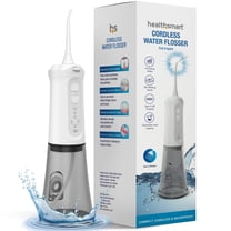 HealthSmart Cordless Water Flosser for Teeth & Braces, 5 Pulsating ...