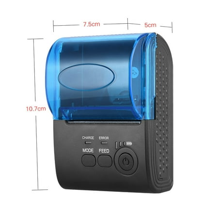 POS-5805DD Portable Mini 58mm Wireless USB Thermal Printer Receipt Bill Ticket POS Printing for ...