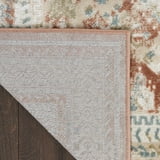 Nourison Thalia Vintage Rust Multicolor 9' x 12' Area Rug (9x12 ...