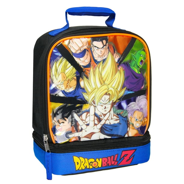 Dragon Ball Z Lunch Box Dual Compartment Insulated Lunch Bag Tote ...