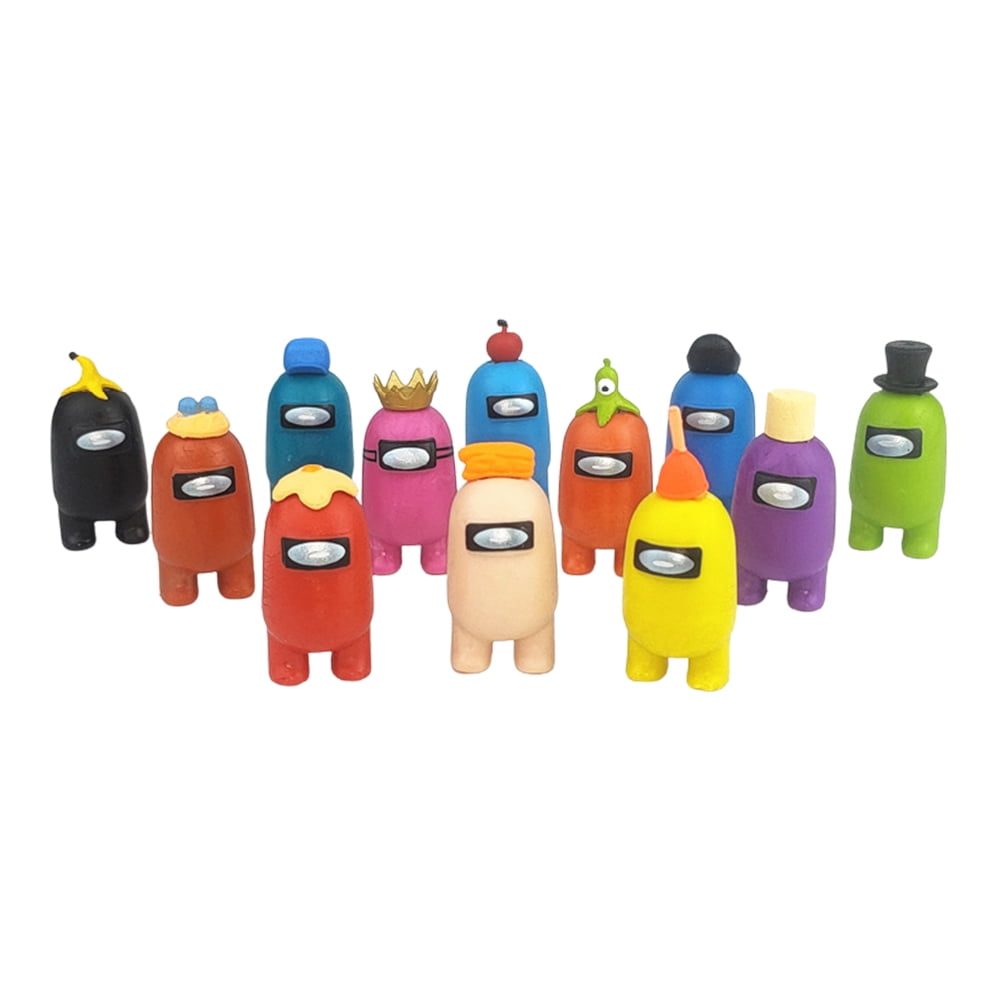 Buy Among Us Toys Figures Game Figures Set Set PVC Mini Desk Toys 1.5-2 ...
