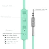 Jelly Comb Wired School Headphones, Foldable On-Ear Headset with Soft ...