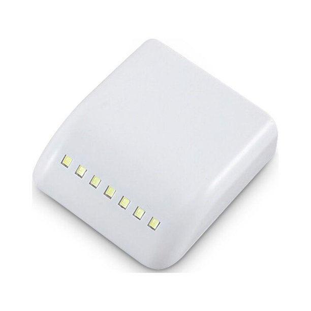 Under Cabinet Lights 7LED Closet Hinge Lights Battery Sticky Wardrobe ...