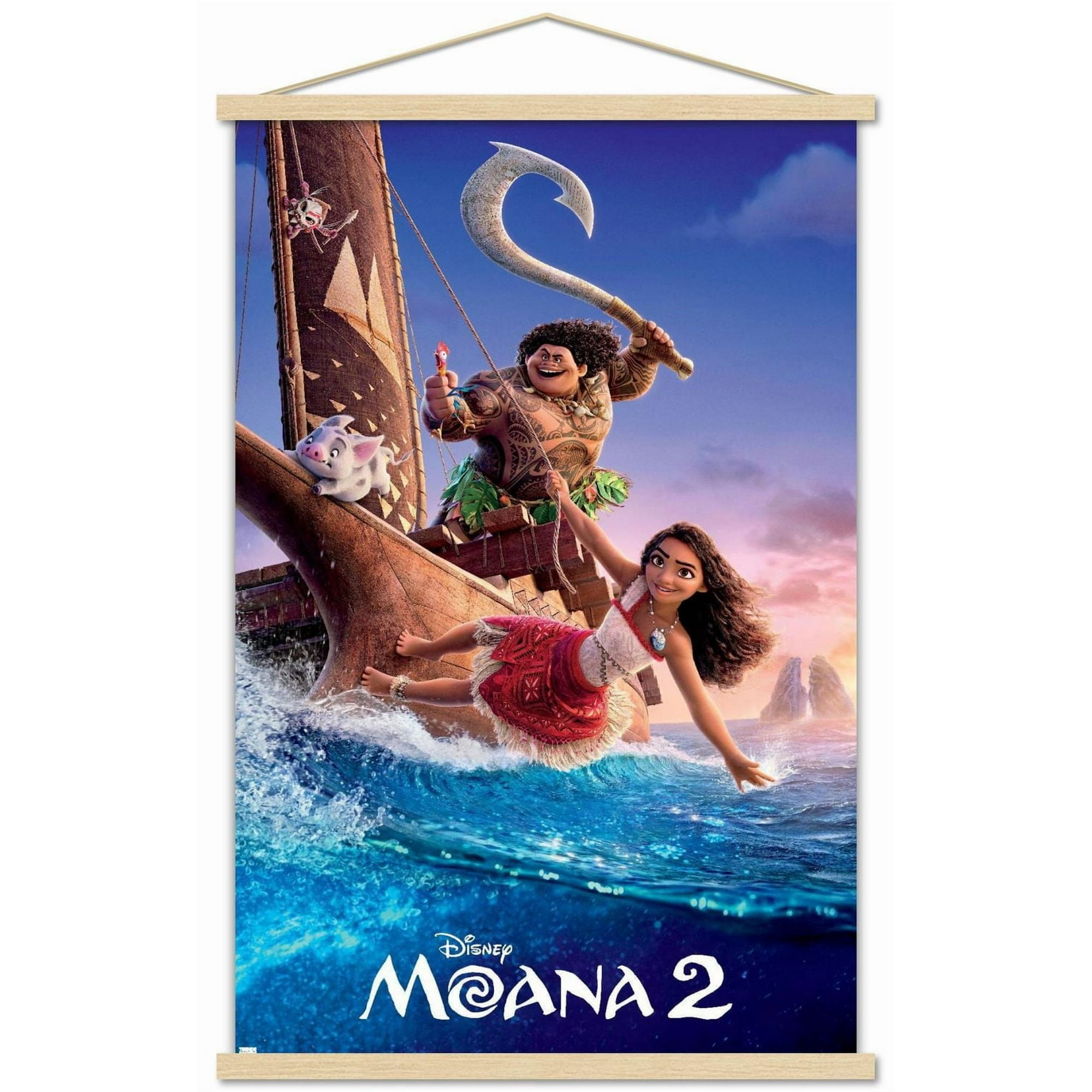 Click here for Trends International Disney Moana 2 - One Sheet Wa... prices