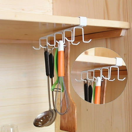 Iron Kitchen Hanger Kitchen Cabinet Double-row Alete Hanger Kitchen ...